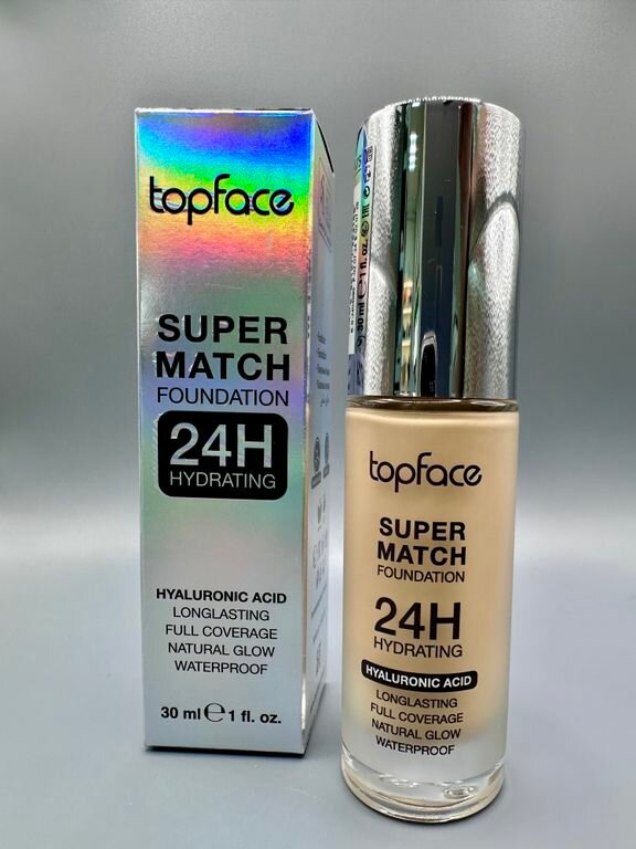 Topface Тональный крем Super Match 24H Foundation PT475 005 Golden Vanilla