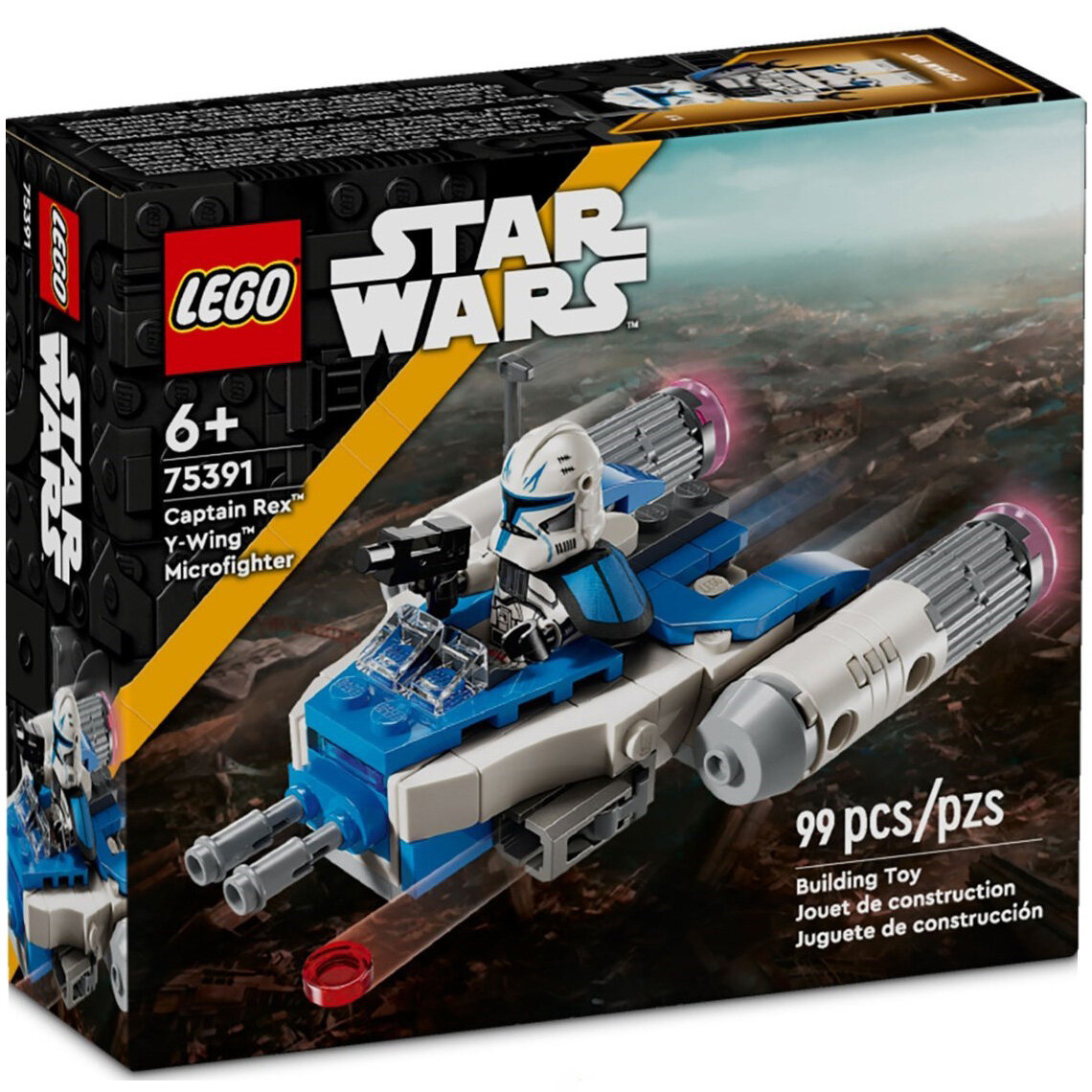 Конструктор LEGO Star Wars 75391 Микроистребитель Y-Wing капитана Рекса