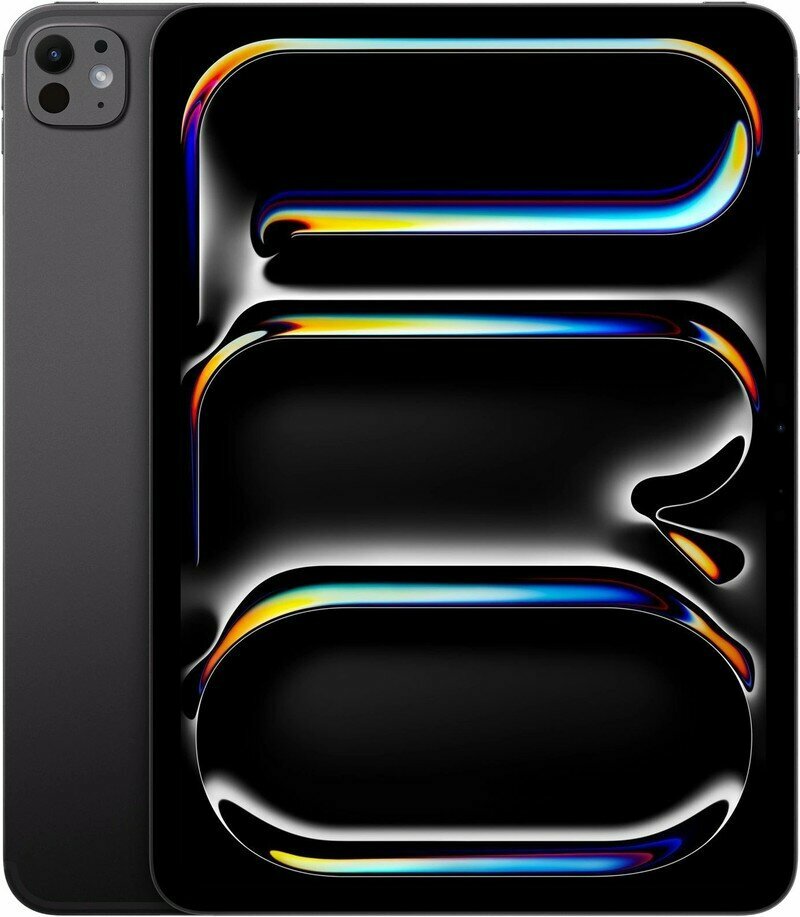 Планшет Apple iPad Pro 2024 11" 256Gb Wi-Fi + Cellular A2837 M4 11", 8ГБ, 256ГБ, 3G, LTE, iOS черный космос (mvw13ll/a)