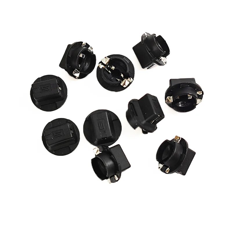 T10 Twist Lock Plug and Play Патроны для ламп, подходят для подсветки приборной панели для BMW 3-SERIES E36 E46, подходят для W5W 168 192 194 10 Pcs Only Sockets