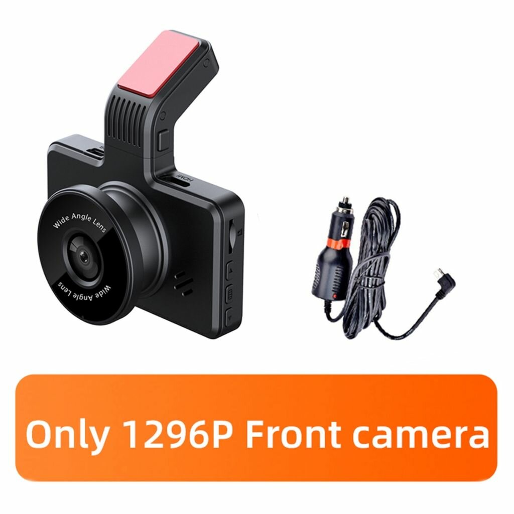 Автомобильный видеорегистратор с двойным объективом, 3-дюймовая видеокамера поддержкой видеорегистратора заднего вида, авторегистратор DashCam
