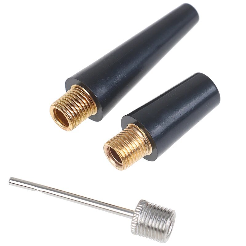 Комплект адаптеров для велосипедных насосов Presta-Schrader Черный, 3PCS