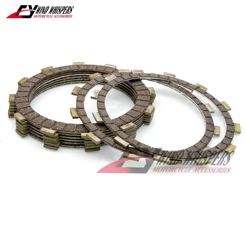 Набор фрикционных дисков сцепления для Yamaha FJ 1100 FJ1100 1984-1985 FJ1200 FJ 1200 A 1986-1993 XJR1300 XJR 1300 1989-2019, 8 шт. Cork Set