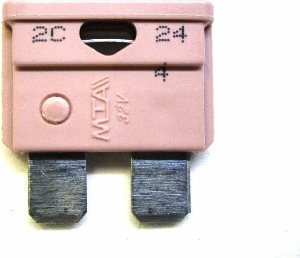 Предохранитель MTA 340.022 (FLA-03) Предохранитель автомобильный ножевой 32В 3A фиолетовый 1шт