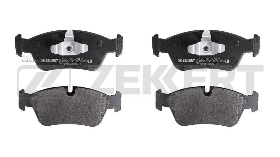 ZEKKERT BS-2828 Колодки торм. диск. передн. BMW 1 (E81 E82 E87 E87N E88) 04- 3 (E90 E90N) 04-