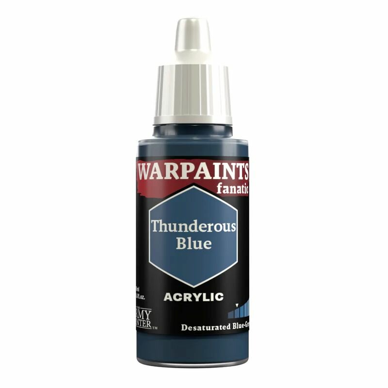 Акриловая краска Army Painter Warpaints Fanatic: Thunderous Blue