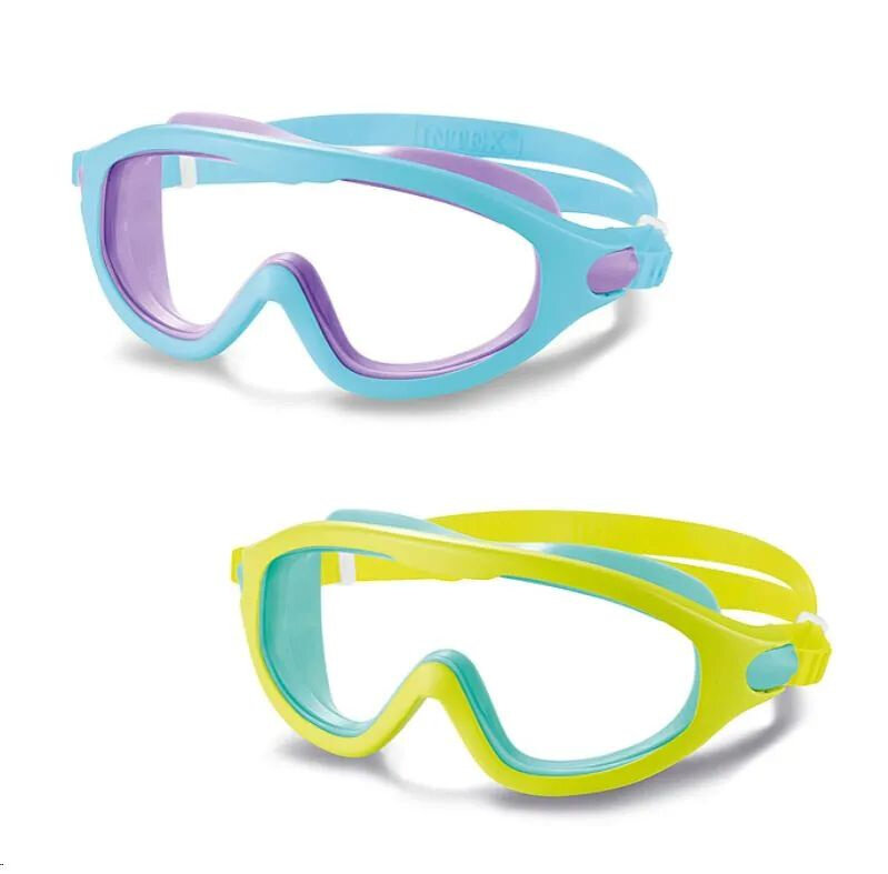 55983 Intex Маски для плавания 3-8л, Kids swim masks 2 штуки/цвета