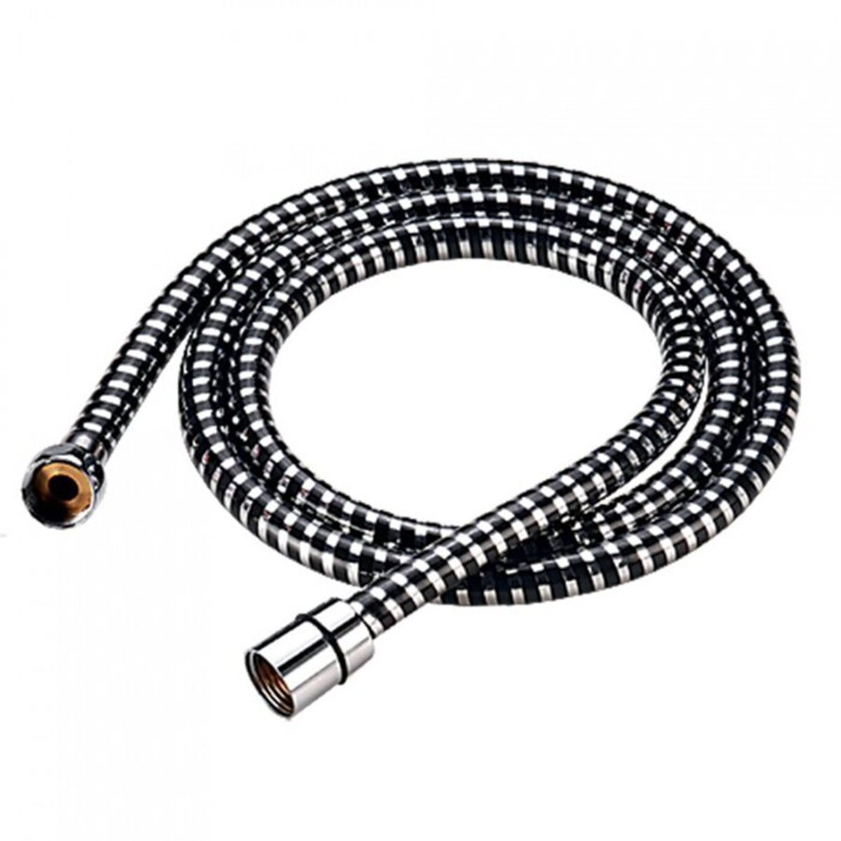 Шланг для душа Milardo Ideal Spa ПВХ 1,6 м, черный, хром 180P160M19