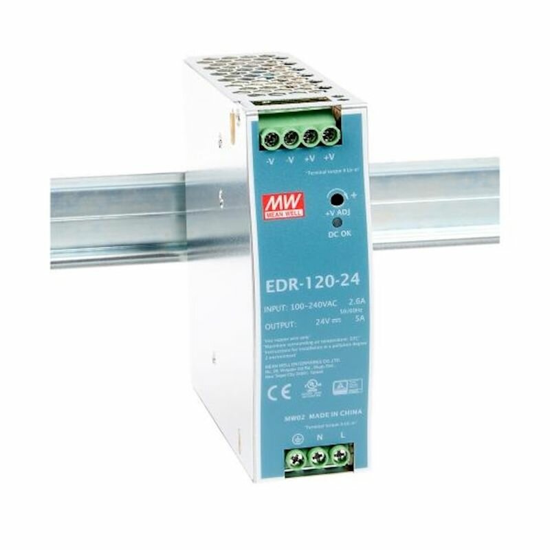 Источник питания AC/DC Mean Well EDR-120-24