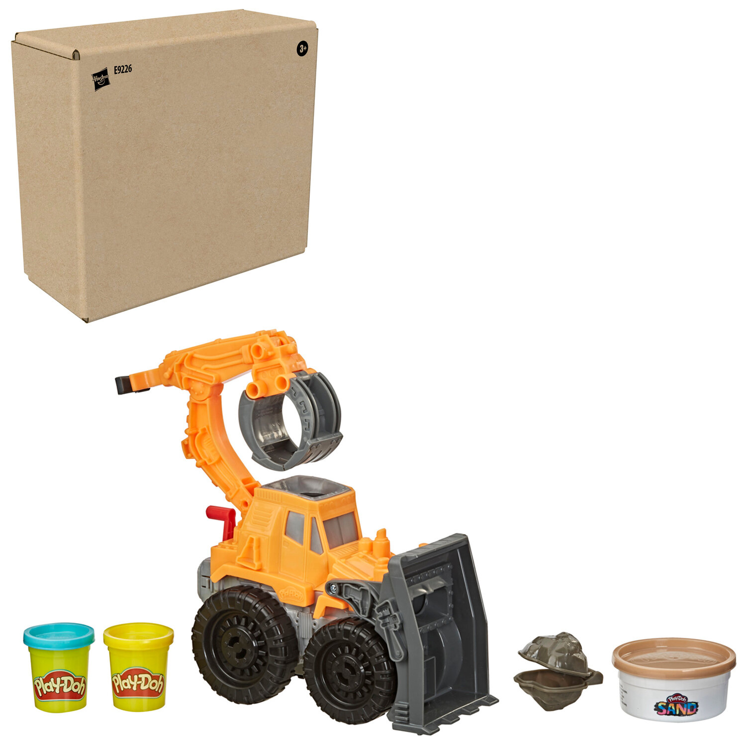 Пластилин Play-Doh Весёлый экскаватор