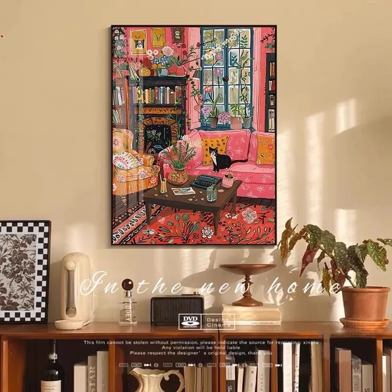 Вышивка крестом, набор для вышивания крестом, канва 11CT 40x50 см, полная зашивка (без подрамника, без рамы)