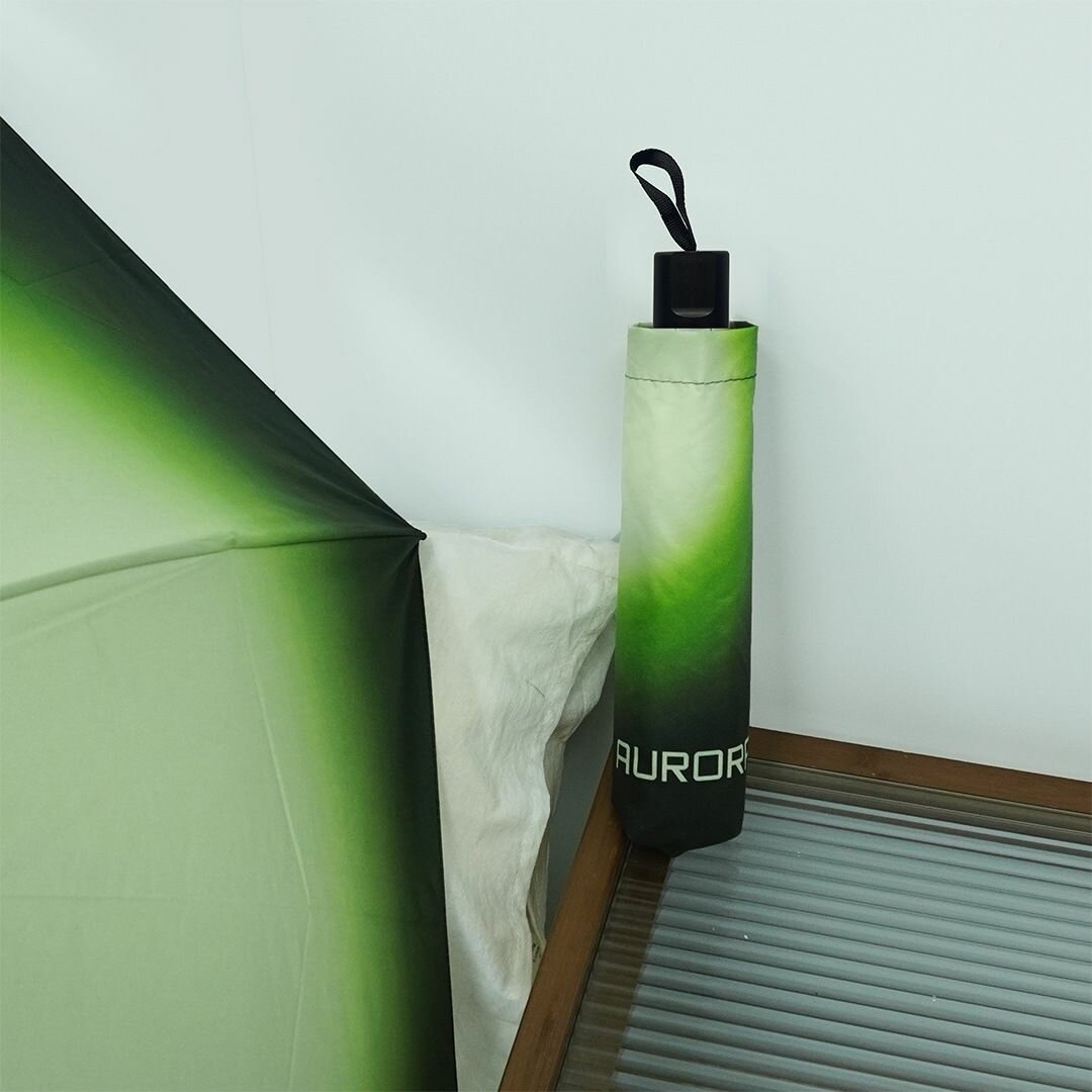 Зонт с защитой от УФ-излучения, солнцезащитный , складной , свежий стиль, черное покрытие, корейский , универсальный для солнца и дождя