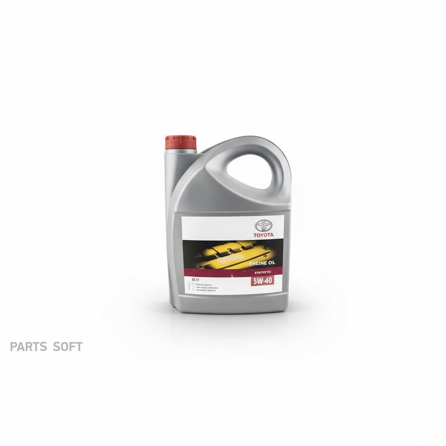 TOYOTA-LEXUS 08880-80835 Масло моторное TOYOTA Engine Oil 5W-40 синтетическое 5 л 08880-80835