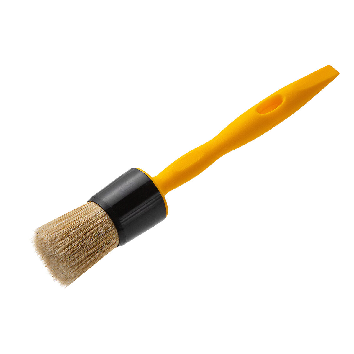 Кисть круглая Акор Эксперт, смешанная щетина, пластиковая ручка, 30 мм