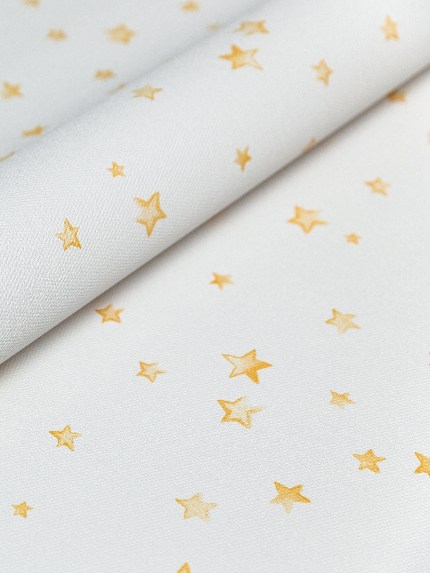 Обои виниловые на флизелине метровые 1.06 KERAMA MARAZZI, Уик-Энд, мотив, бежево-желтый звезды, KM7815