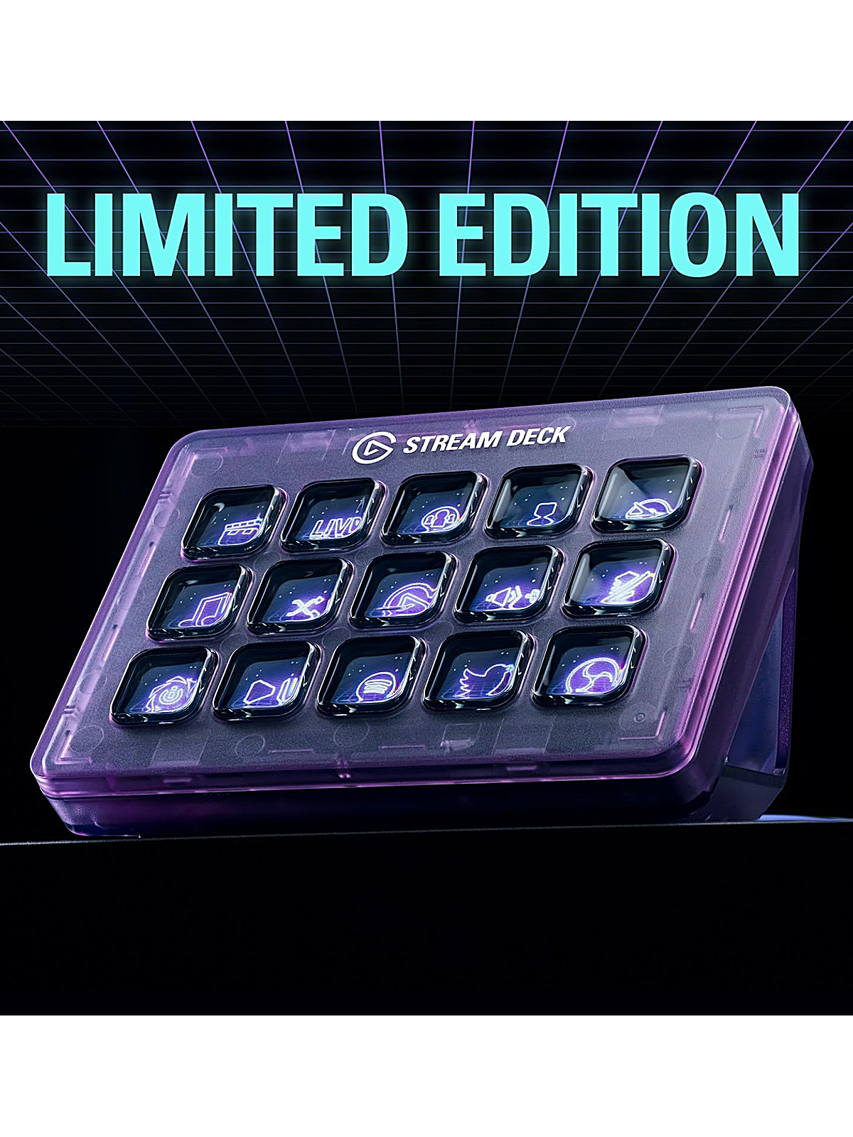 Контроллер Elgato Stream Deck MK.2 (Atomic Purple) для стриминга и продакшена