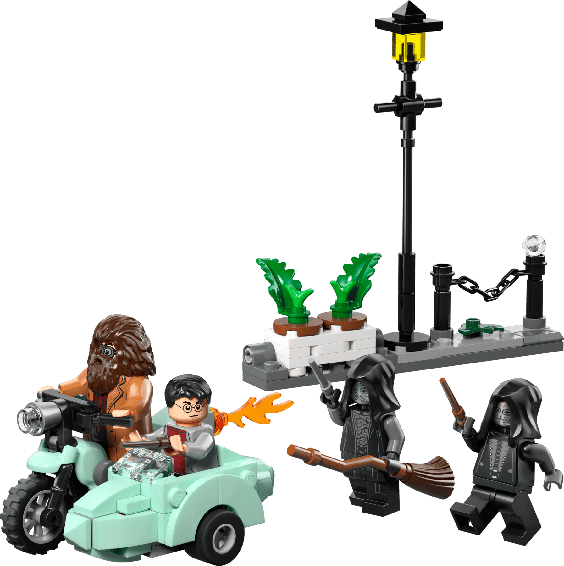 Конструктор LEGO Harry Potter™ 76459 Побег Хагрида и Гарри с Тисовой улицы, 124 дет. — фото 1