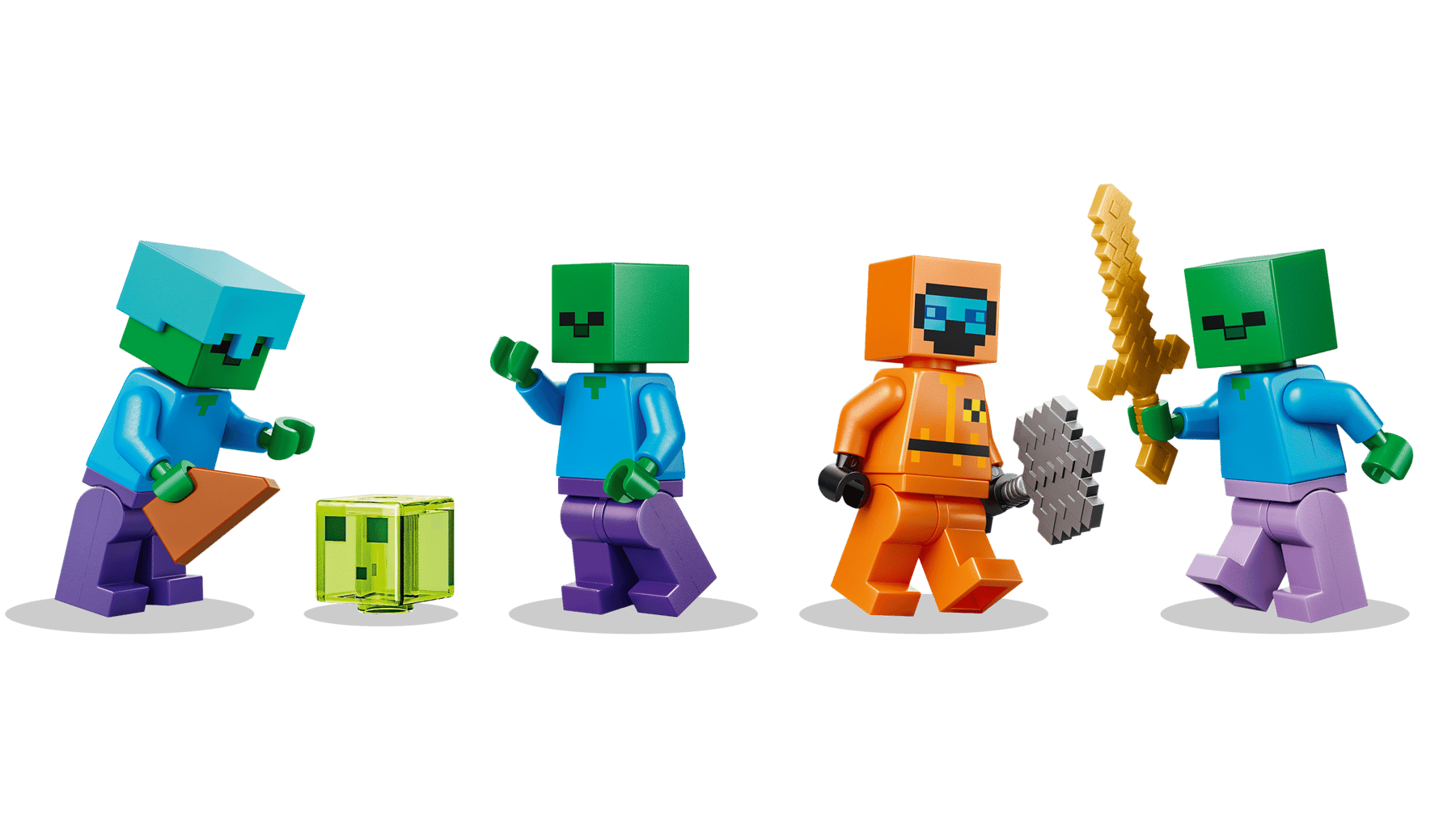 Конструктор LEGO Minecraft 21587 Подземелье зомби, разноцветный, 284 дет. — фото 1