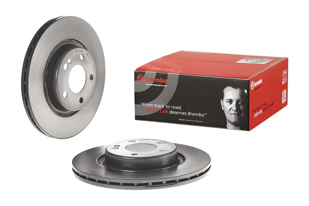 Диск тормозной вентилируемый задний BREMBO (09. D533.13) Prime Co-cast — фото 1