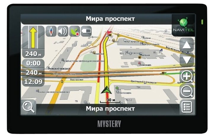 Портативный навигатор Mystery MNS-710MP