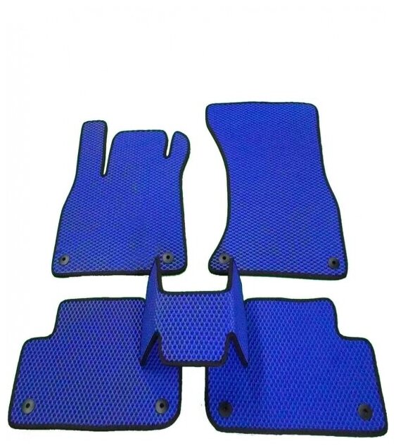 Audi Q5 ll 2017 - н. в. коврики EVA Smart Багажник