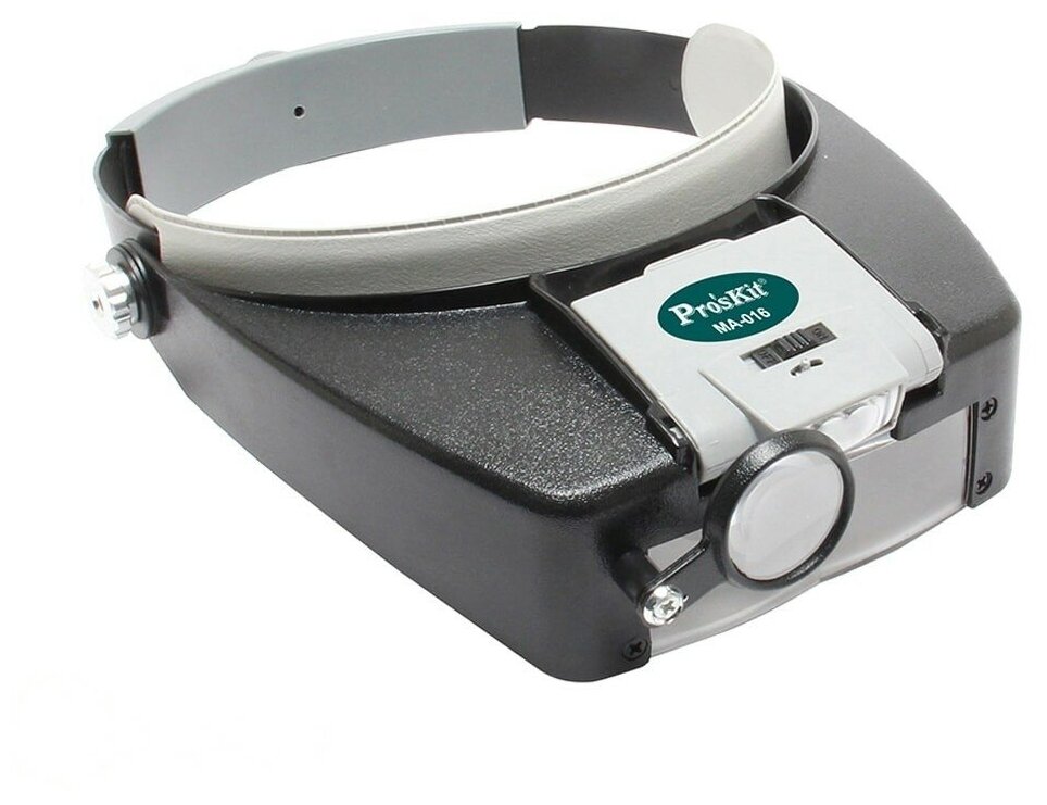 Лупа налобная со светодиодной подсветкой Pro'sKit MA-016