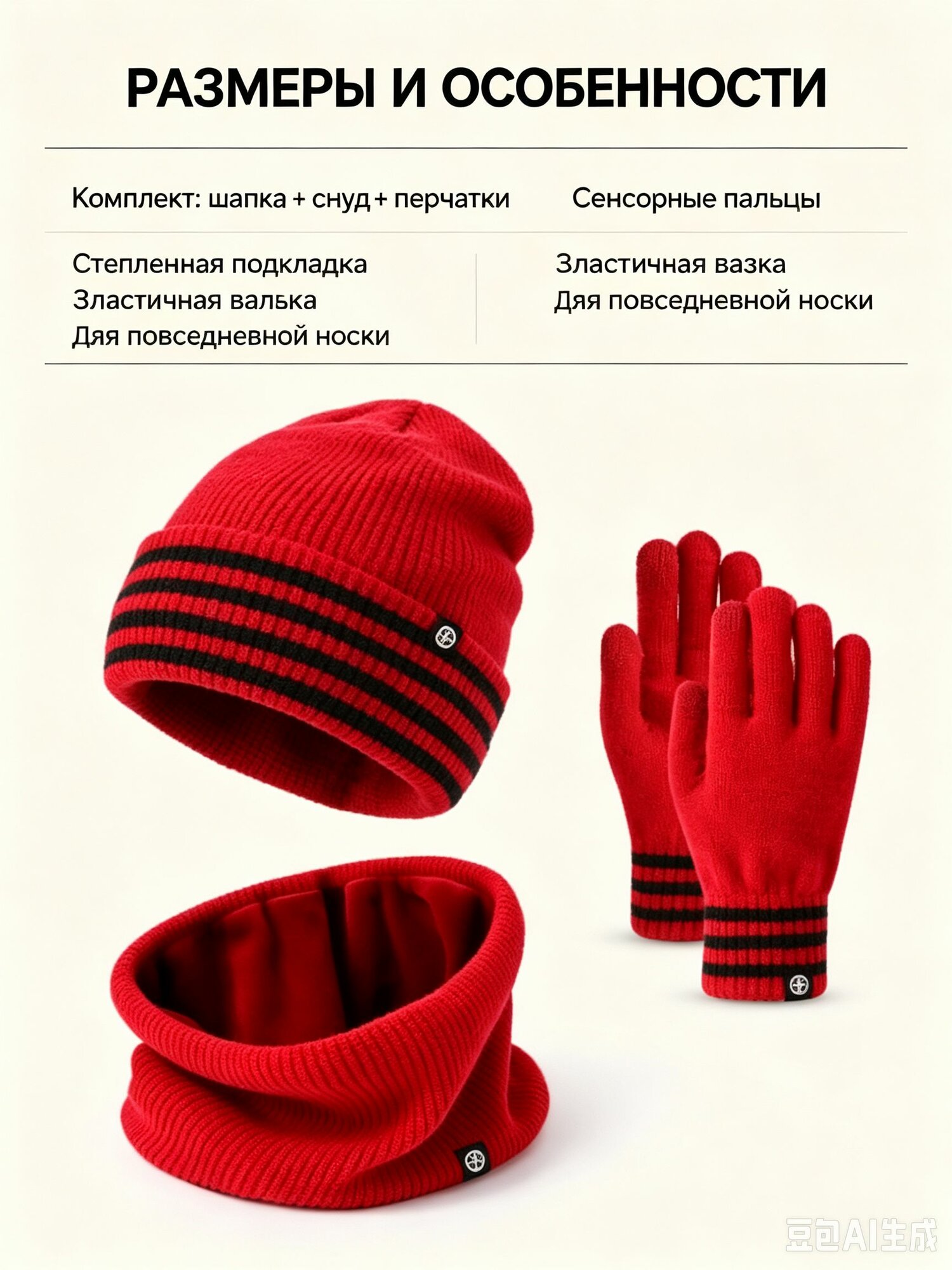 Косынка шейная ,10 см — фото 1