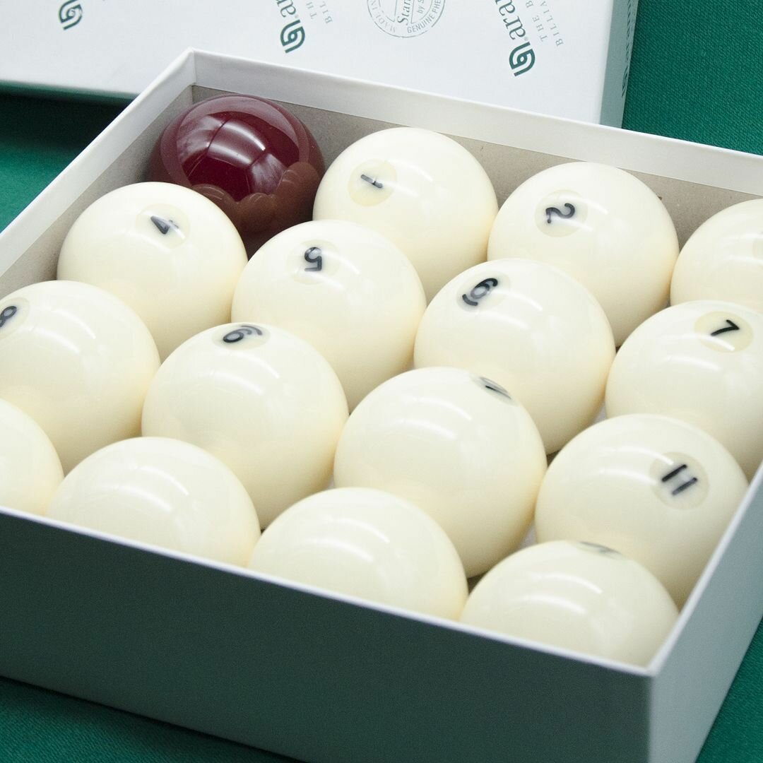 Шары для бильярда, диаметр: 68 мм — фото 1