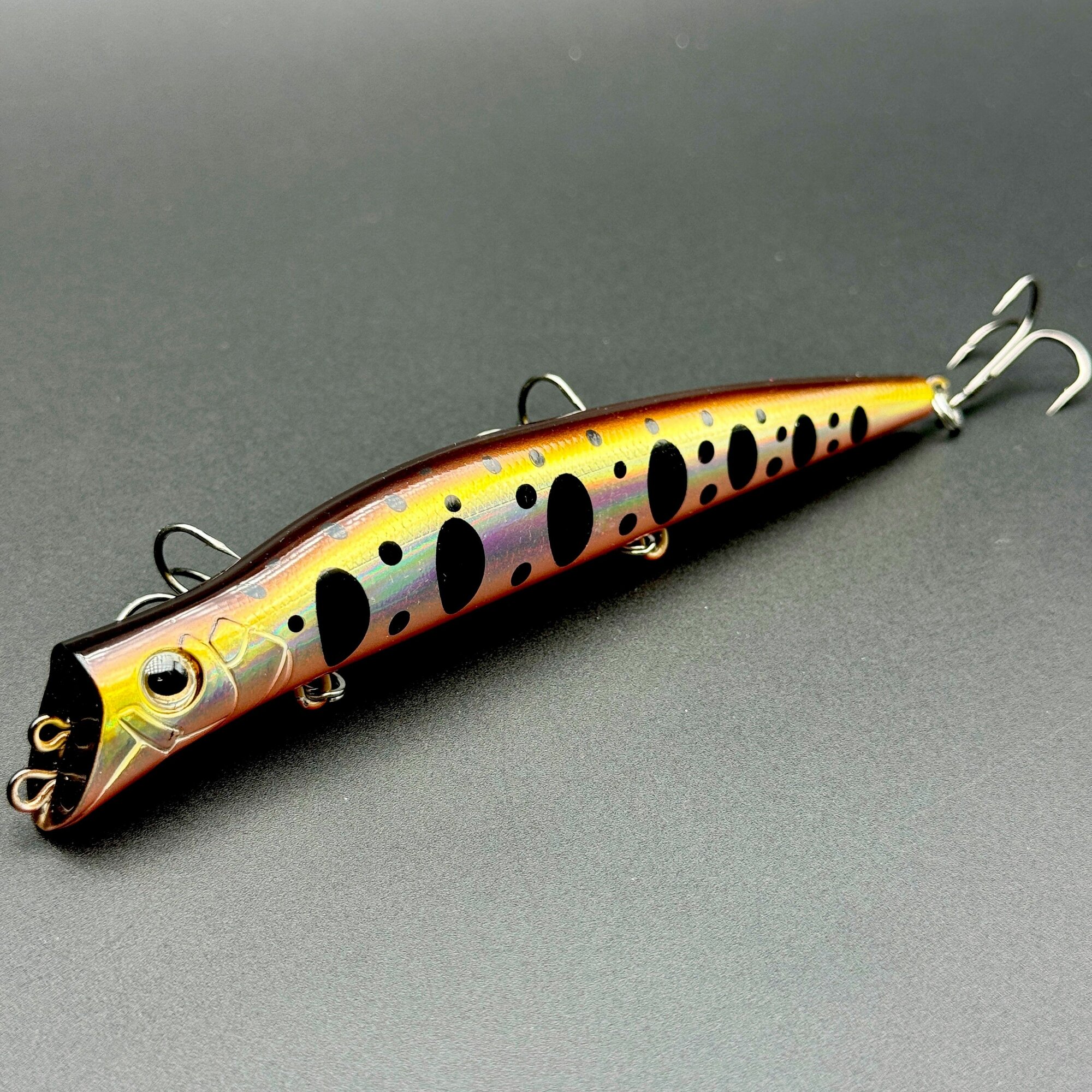 Воблер для рыбалки Mag Darter 130F R1143 на щуку, судака, семгу, лосося