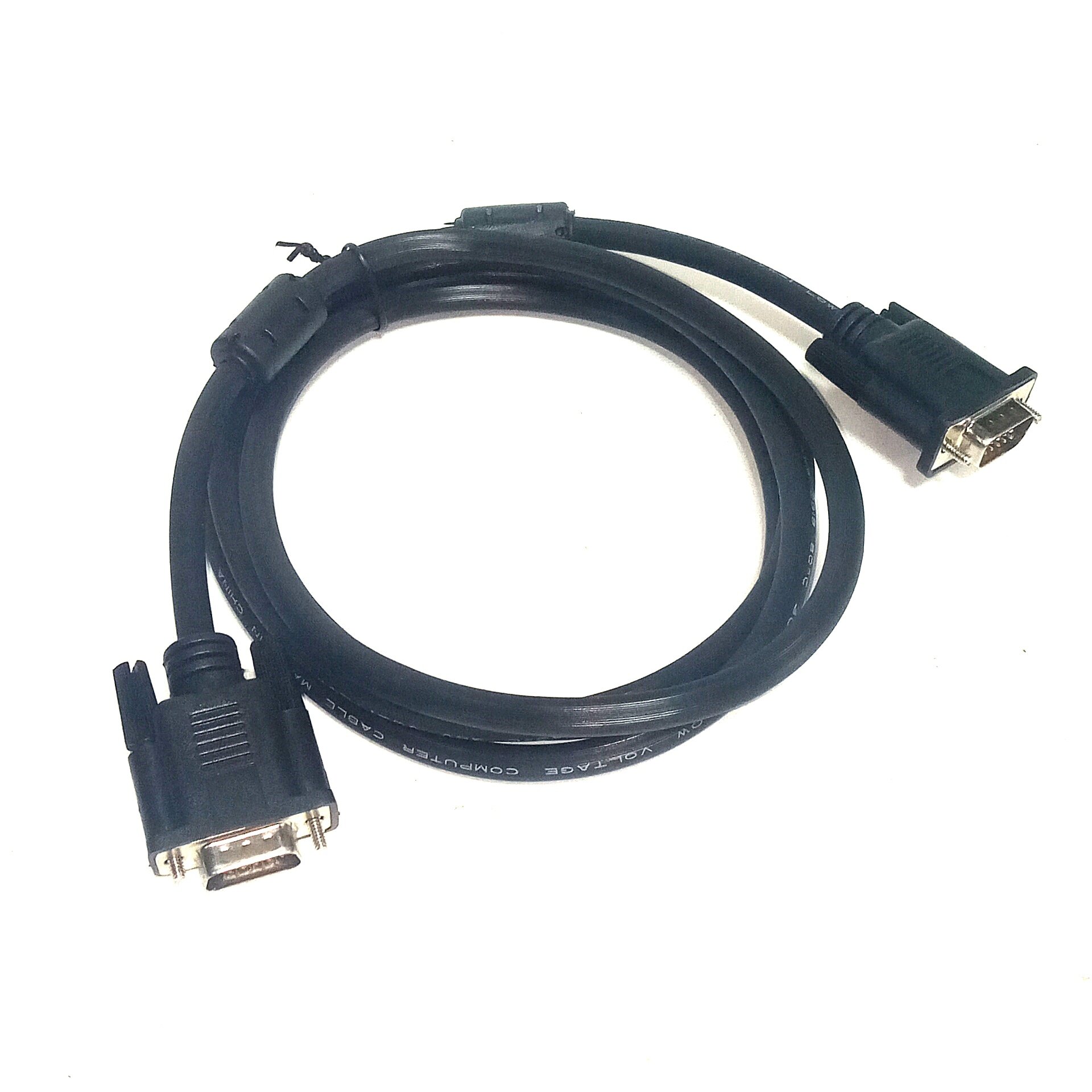 Кабель VGA х VGA с фильтрами 1.8м. Perfeo V7001 (черный)