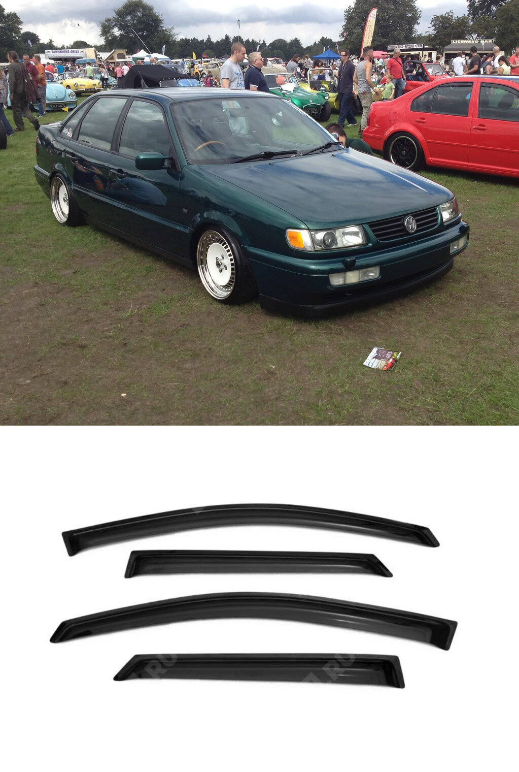 Дефлекторы боковых окон VOLKSWAGEN Passat B3 / B4 универсал 1988-1997