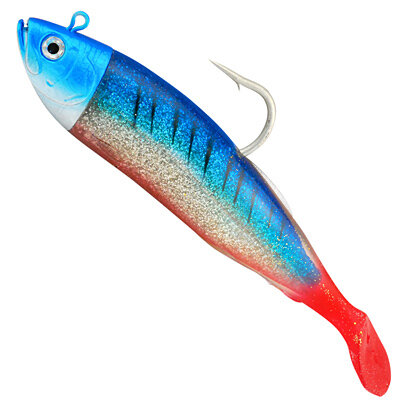 Джиггер оснащенный для рыбалки Aqua SEA JIG № 12/0 450,0g, цвет Mackerel