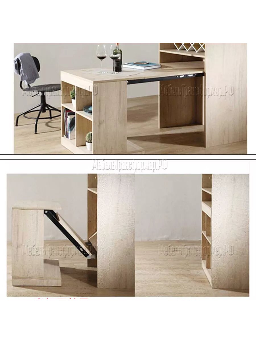 Механизм для раздвижного стола трансформера К113