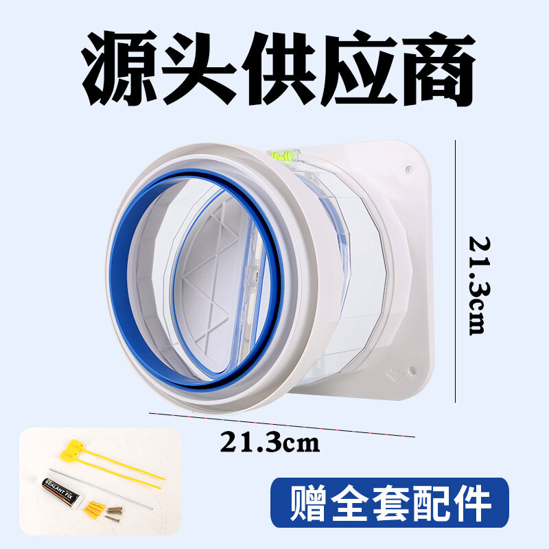 Обратный клапан для кухонного дымохода, специальный для вытяжки, универсальный односторонний обратный клапан для ванной