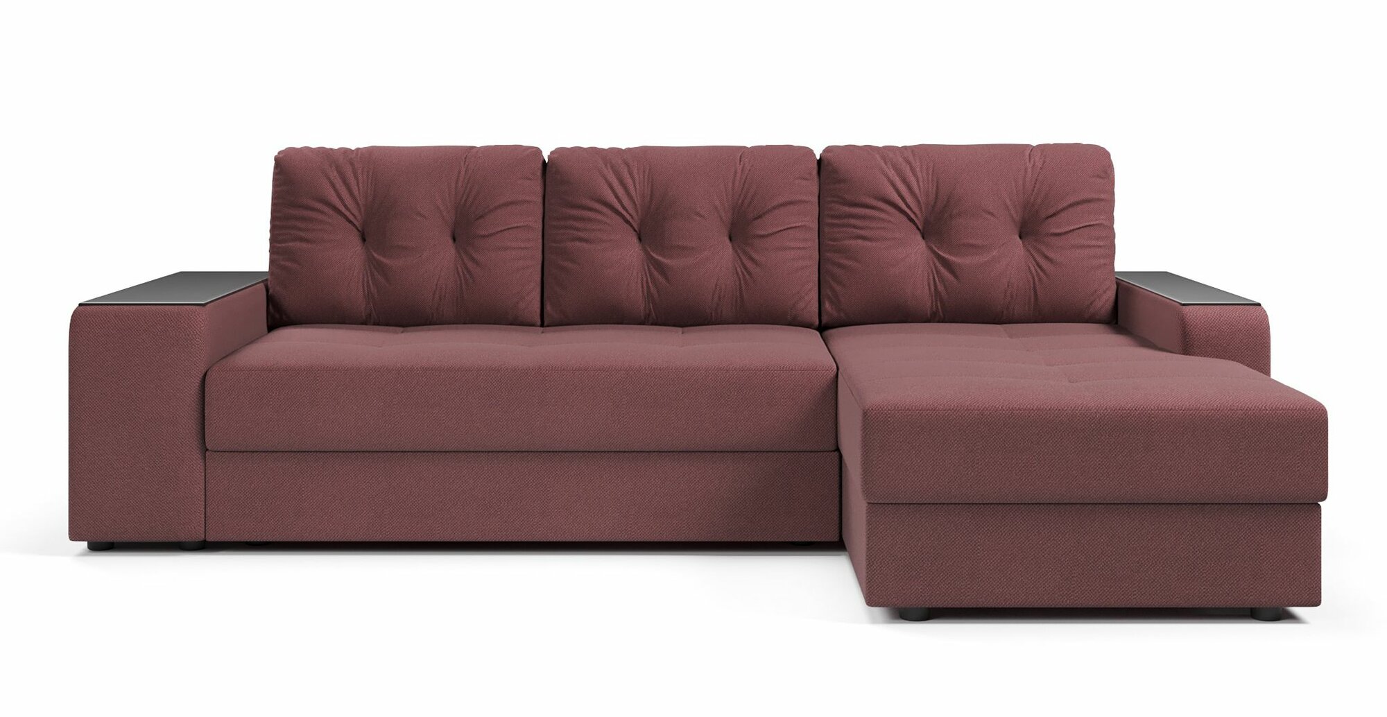 Угловой диван-кровать Дубай 4, 253х162х88 см, механизм Еврокнижка, диван раскладной большой, с ящиком для белья