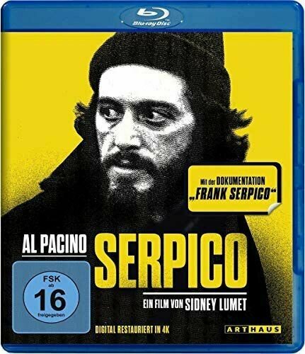Серпико (1973) АЛЬ пачино Blu-ray 50 Gb (блю-рей)