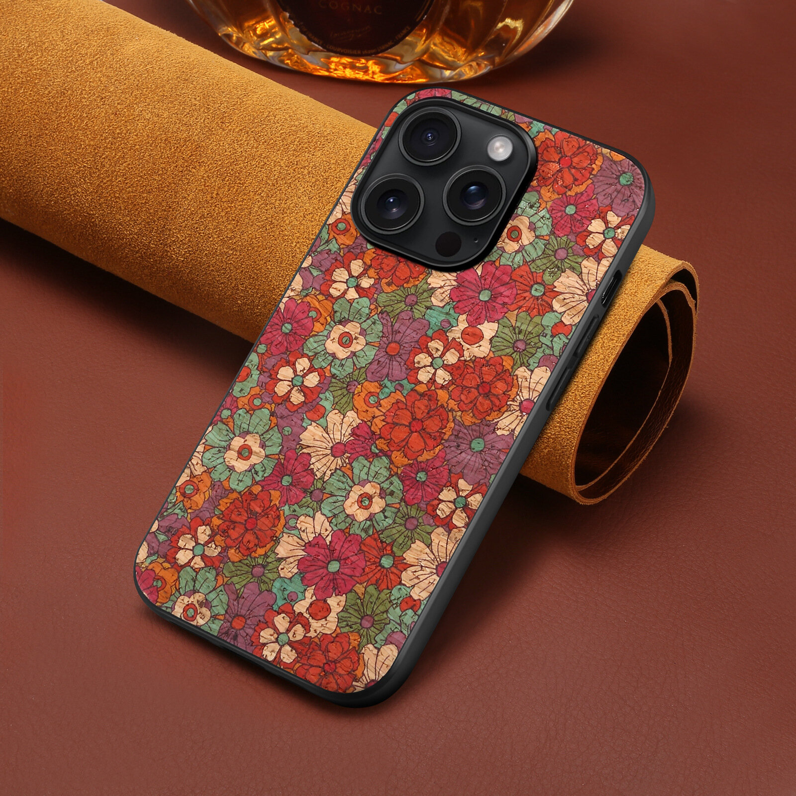 Чехол Suteni, для iPhone 13 Pro, защита от отпечатков пальцев, 576 летний красный