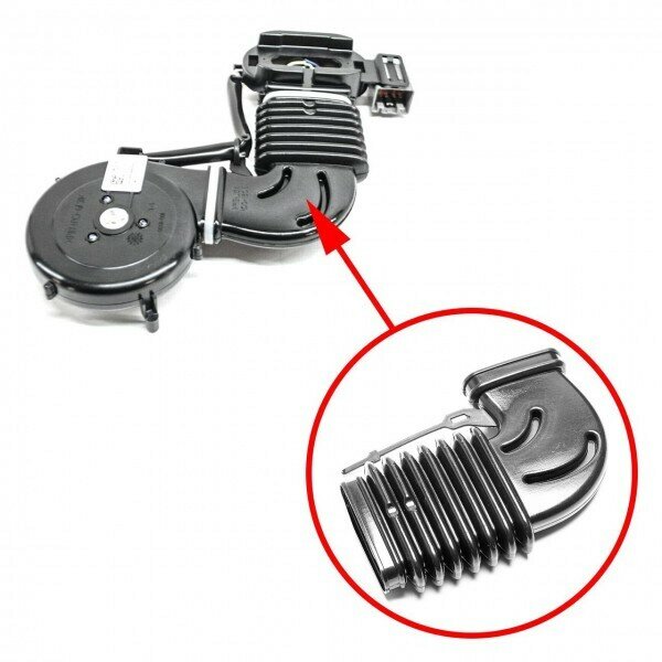 Гофра мотора обдува сидения Range Rover L322 HHK500060