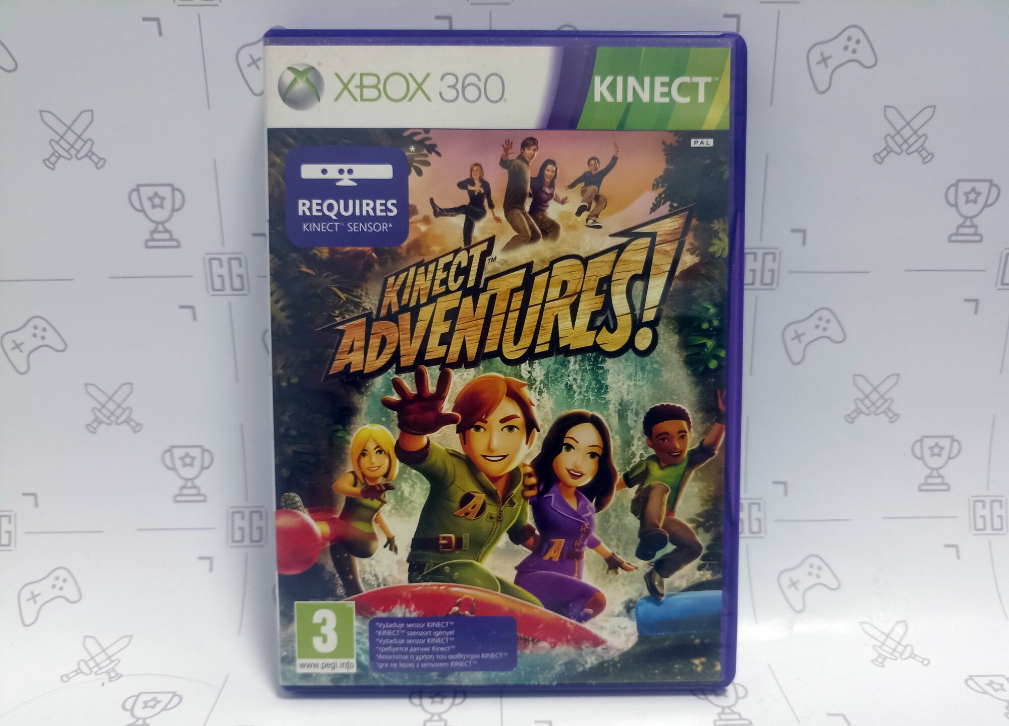 Kinect Adventures (Xbox 360, Kinect)