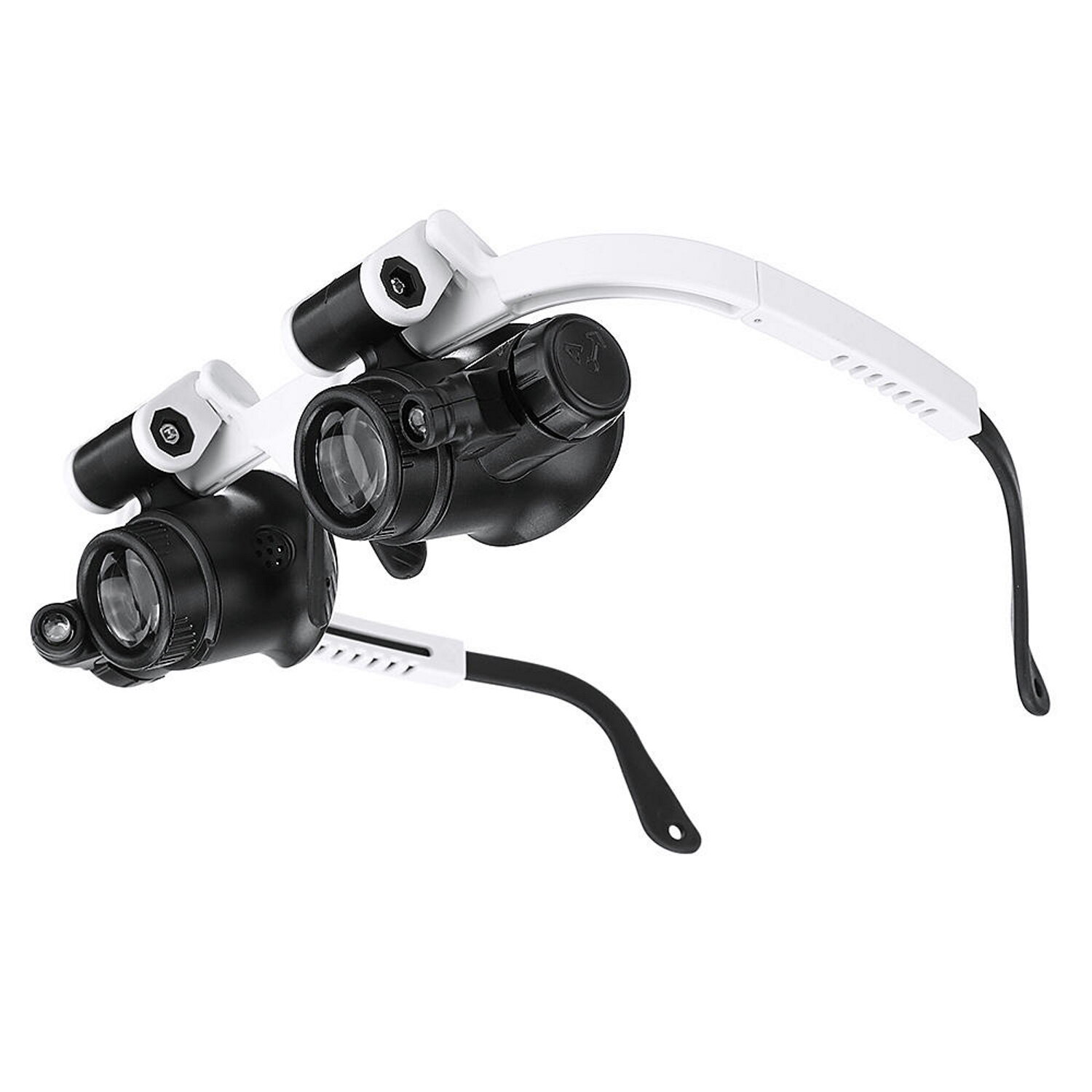 Налобная лупа очки увеличение 8/23Х с подсветкой