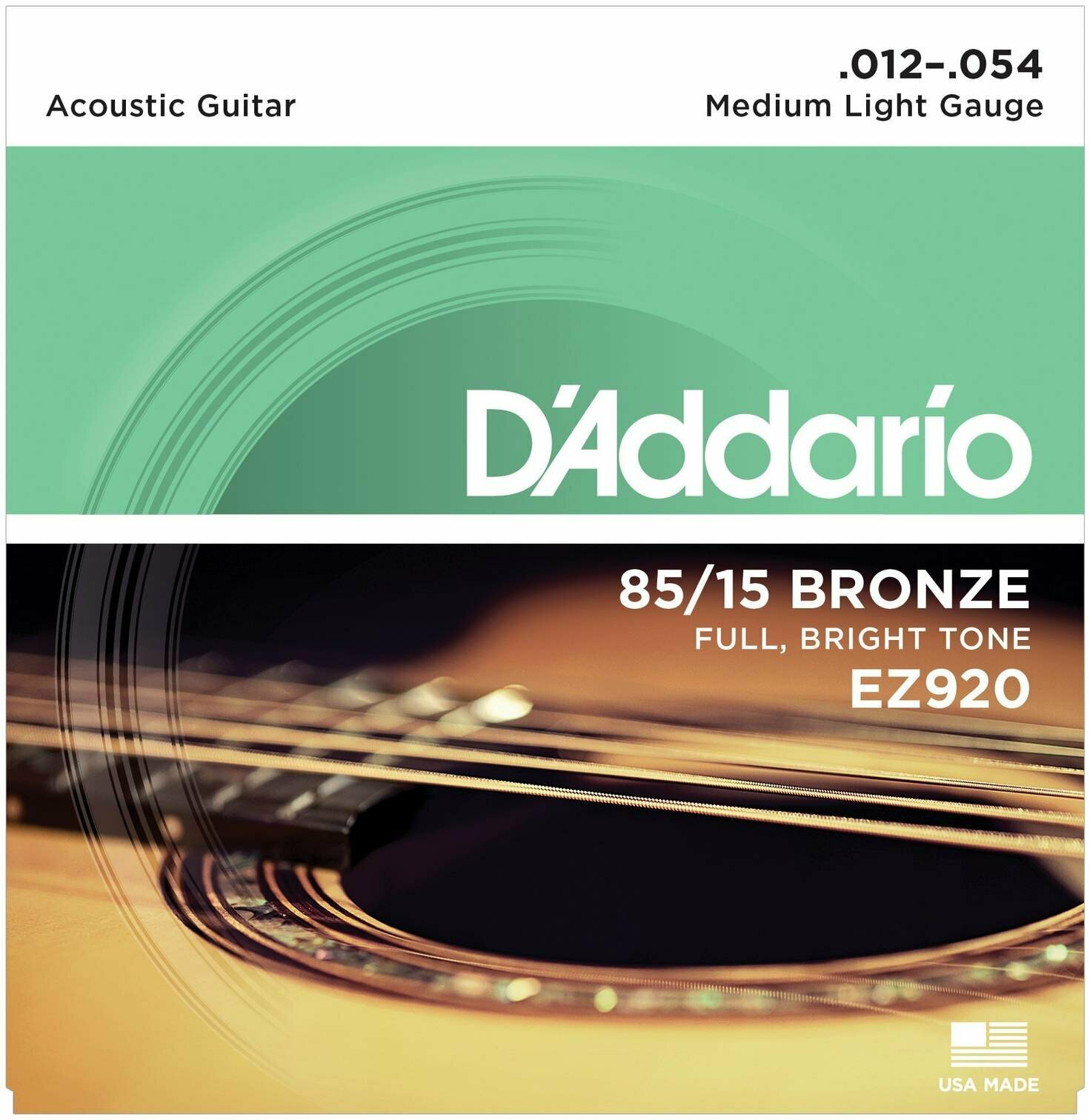 D'ADDARIO EZ920 - Струны для акустической гитары