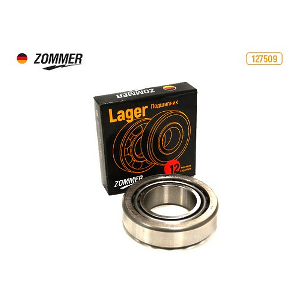ZOMMER 127509 подшипник 127509 ступицы уаз (роликовый конический) (zommer)