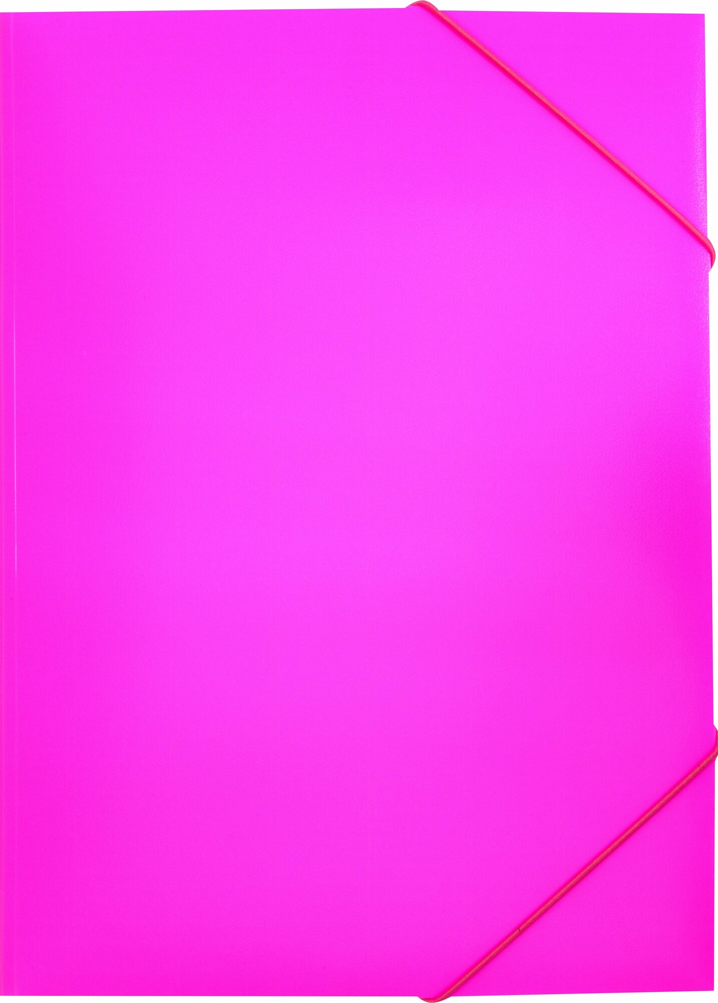 Папка на резинке А4 "Neon" розовый (DNE510PINK)