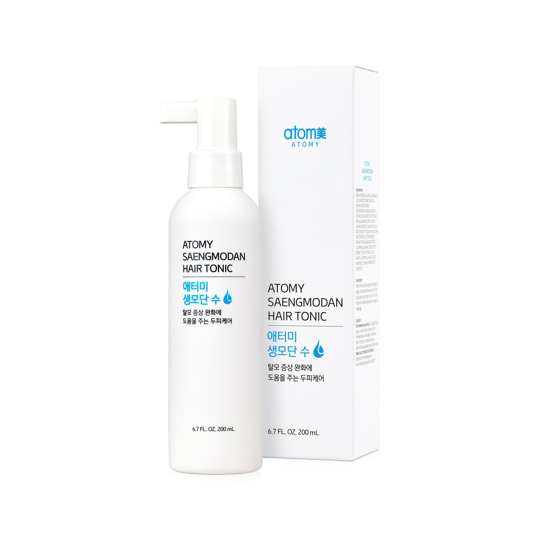 Атоми тоник против выпадения волос Сэнмодан, 200 мл (Atomy Saengmodan Hair Tonic / Корея)