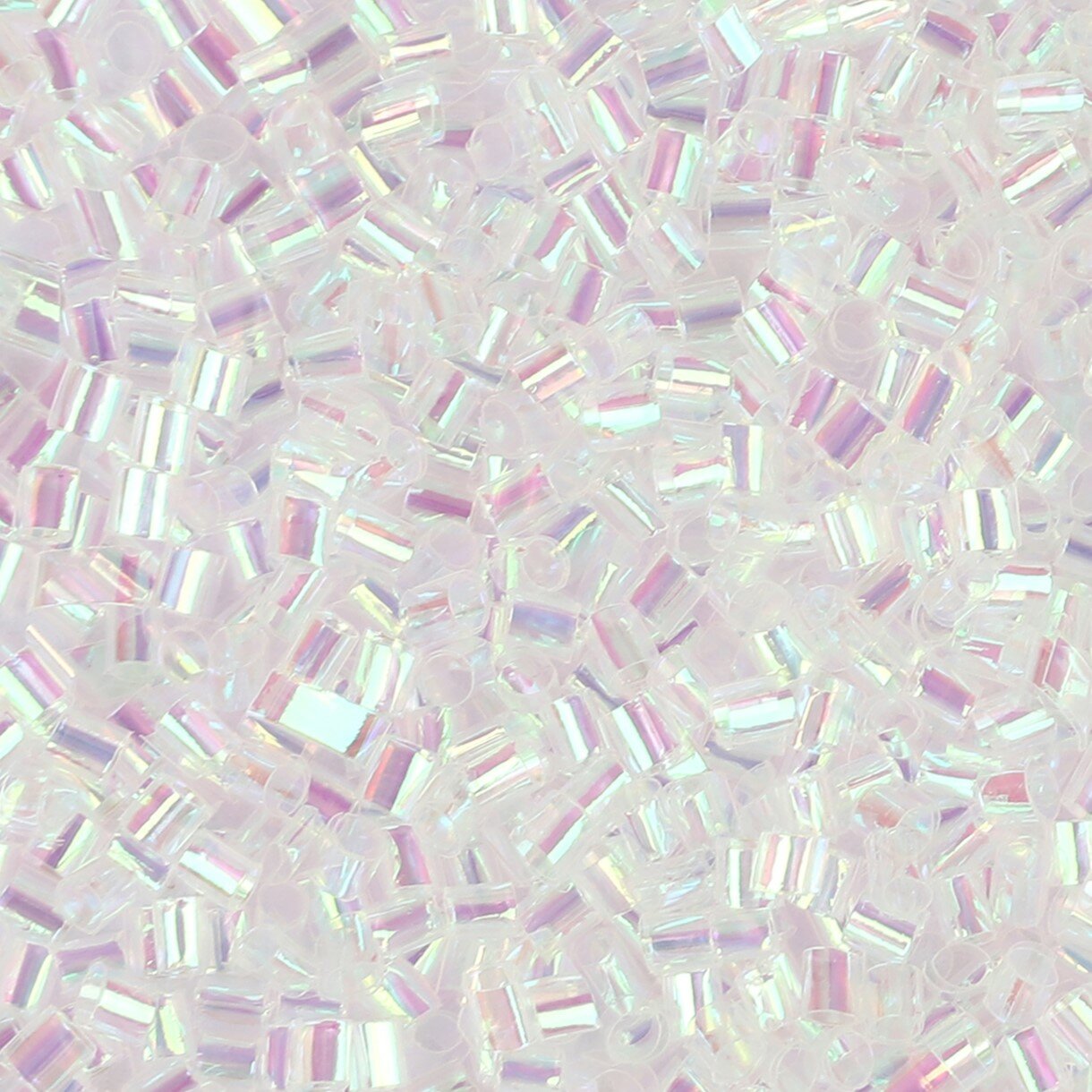 Конфетти фольга Цилиндры, Белый, Перламутр, 0,2 см, 20 г.