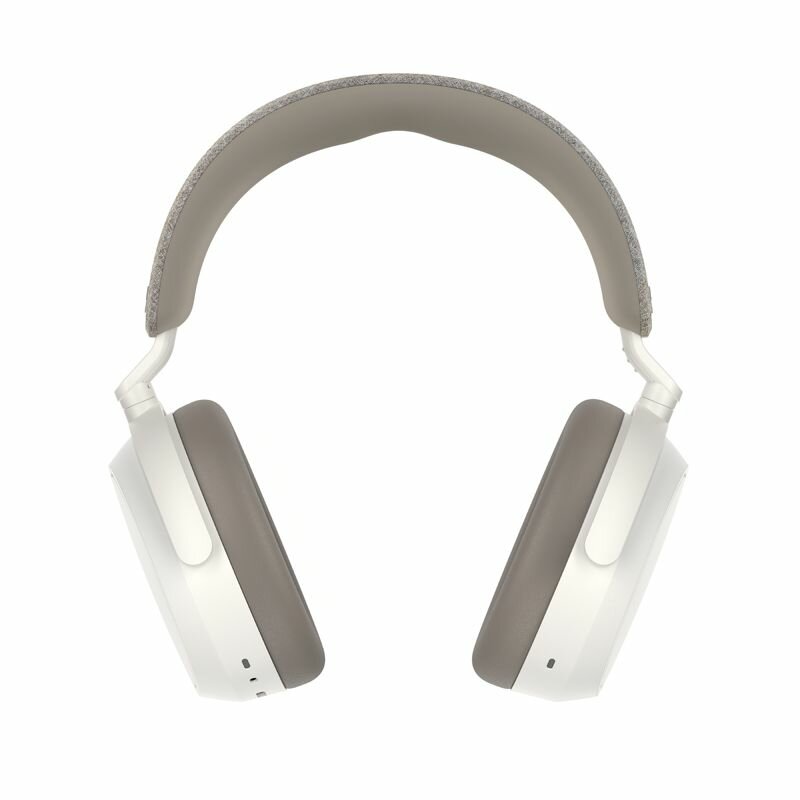 Sennheiser Наушники беспроводные с микрофоном Sennheiser Momentum 4 Wireless, 3.5 мм, USB Type-C, светло-серый, прозрачный