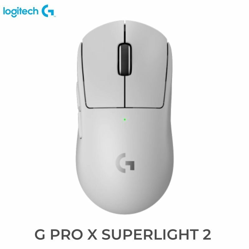 Беспроводная игровая мышь Logitech G PRO X SUPERLIGHT 2 LIGHTSPEED 44000Dpi HERO 2, Белый