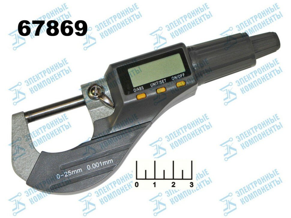 Микрометр 0-25мм 0.001мм