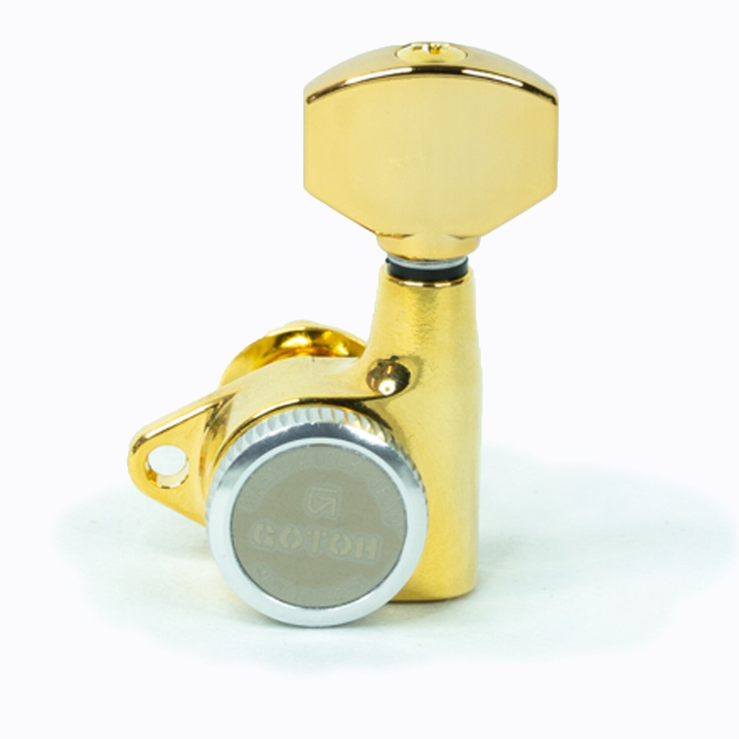 Колок одиночный GOTOH SG301-MGT-07-o, Ex-Long, правый, золотой