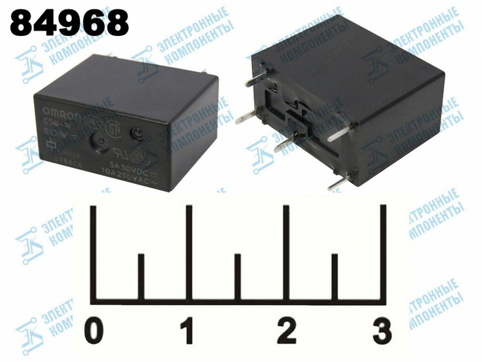 Реле =24V 10A/250V G5Q-14 OMR (S2156)